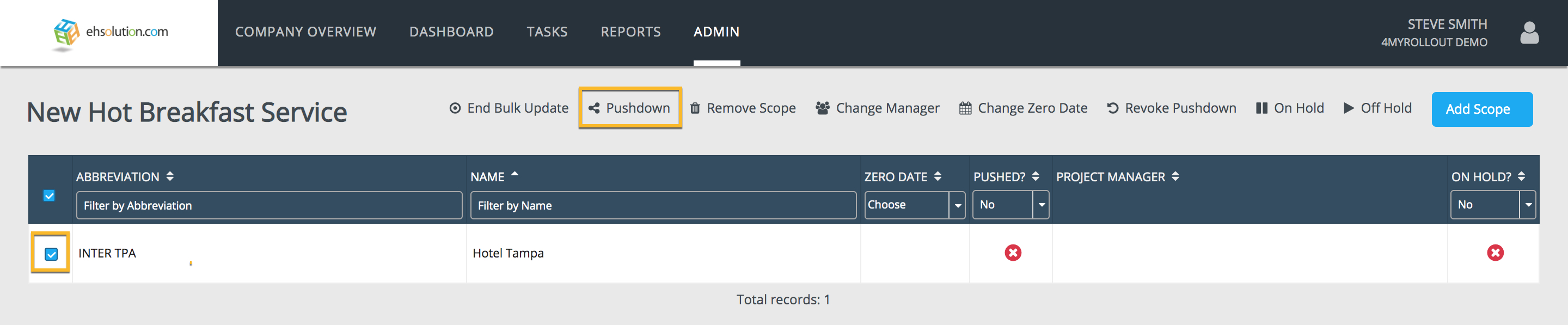 How do I assign a project to locations? – Pacer Help Center